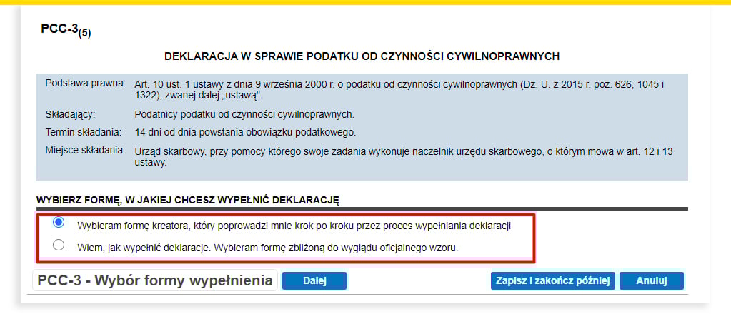 Jak wypełnić druk PCC-3 po zakupie samochodu? | Allianz
